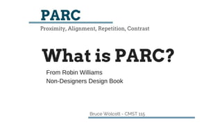Parc exercise examples | PPTX