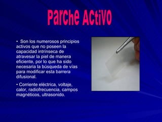 Parche Transdermico | PPT
