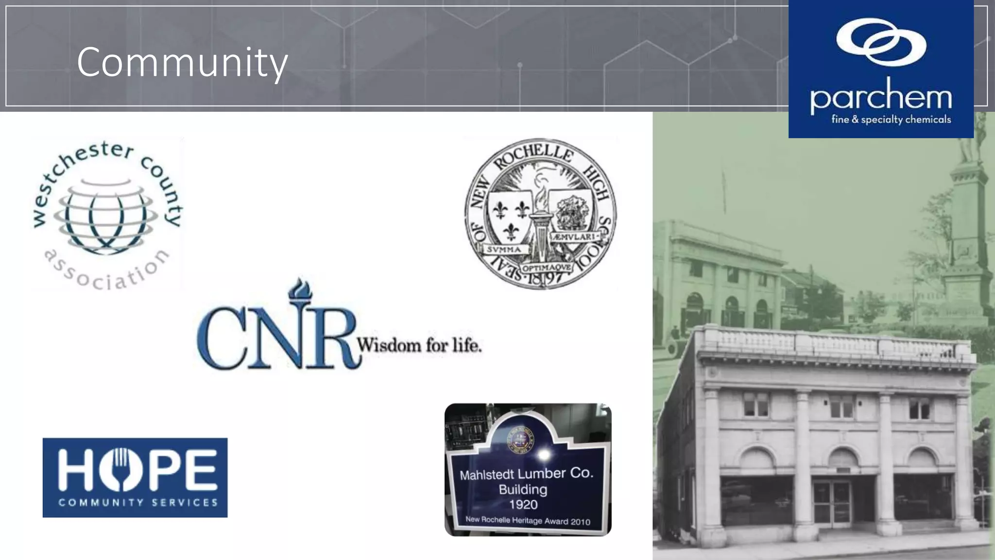 Parchem Company Presentation | PPT