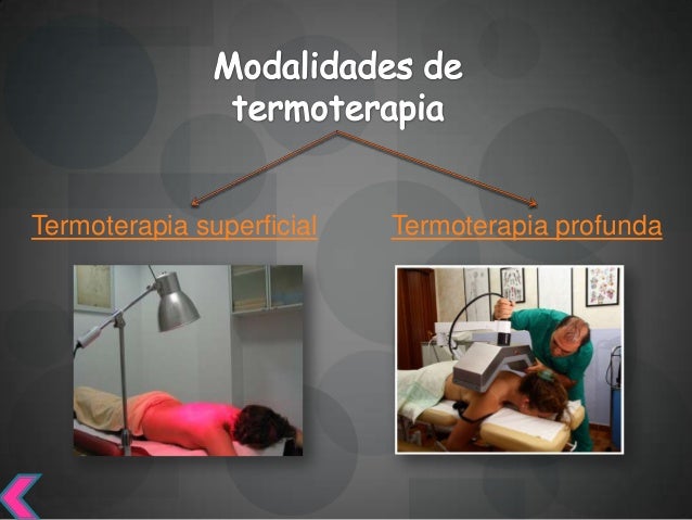 Termoterapia: Termoterapia