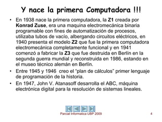 Historia de computacion | PPS