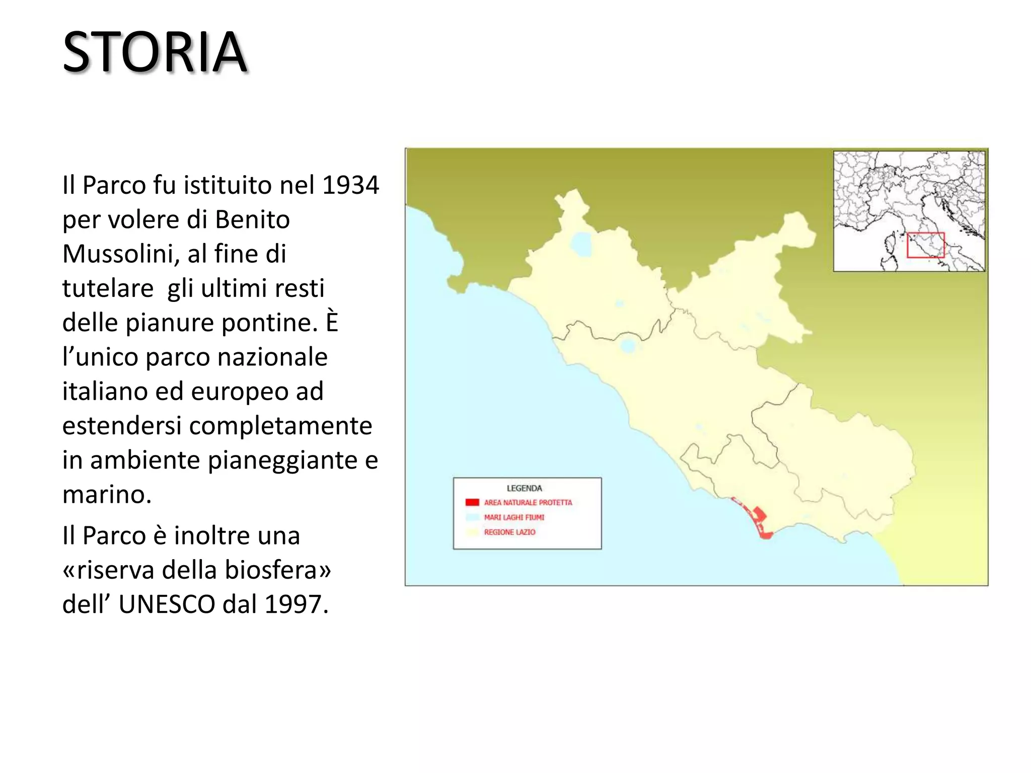 Parco nazionale del circeo | PPTX