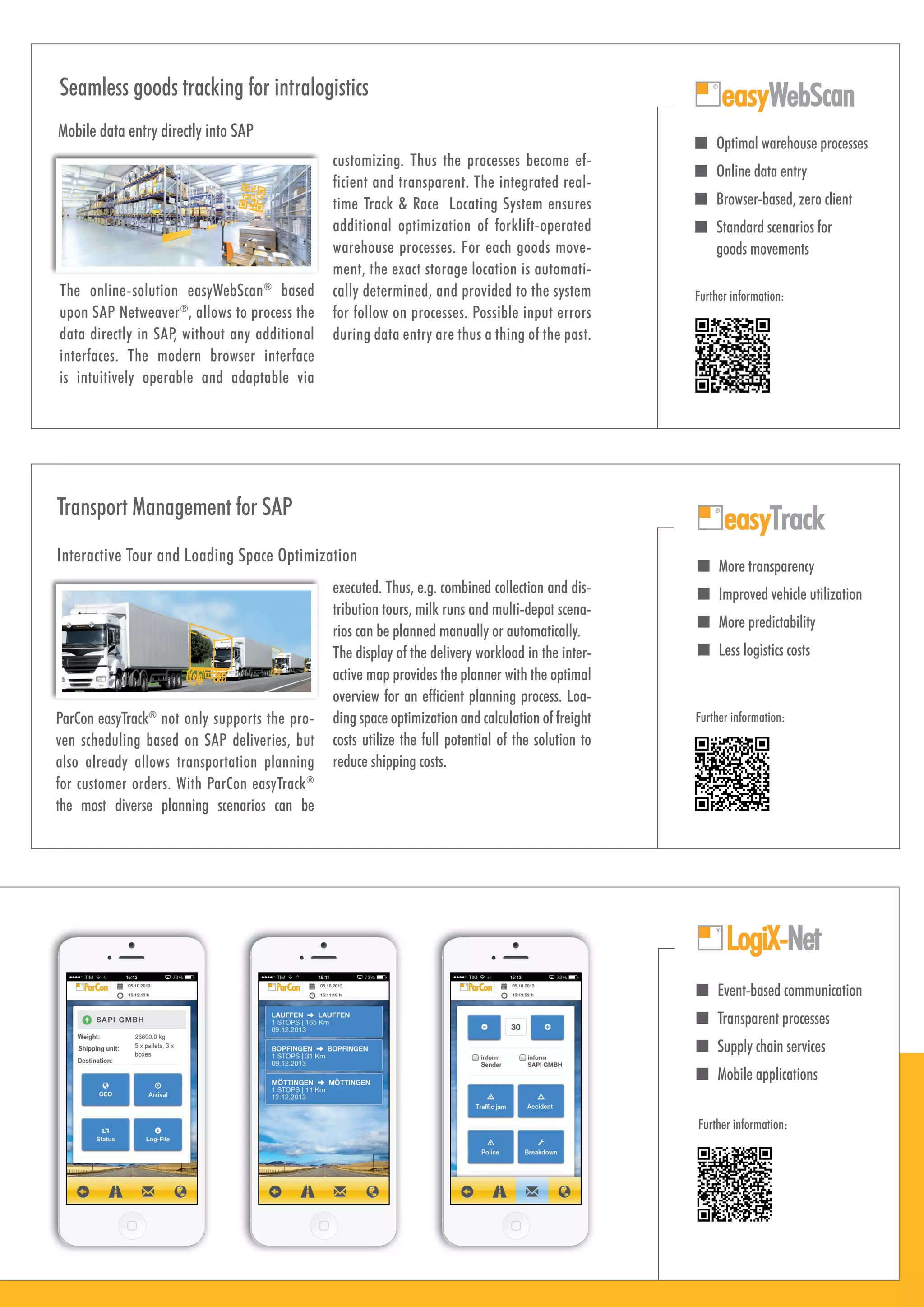 Parcon profile transport_logistics_en | PDF