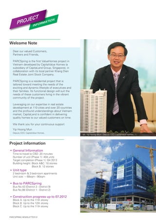 Parc Spring Newsletter 01 | PDF | Home & Garden