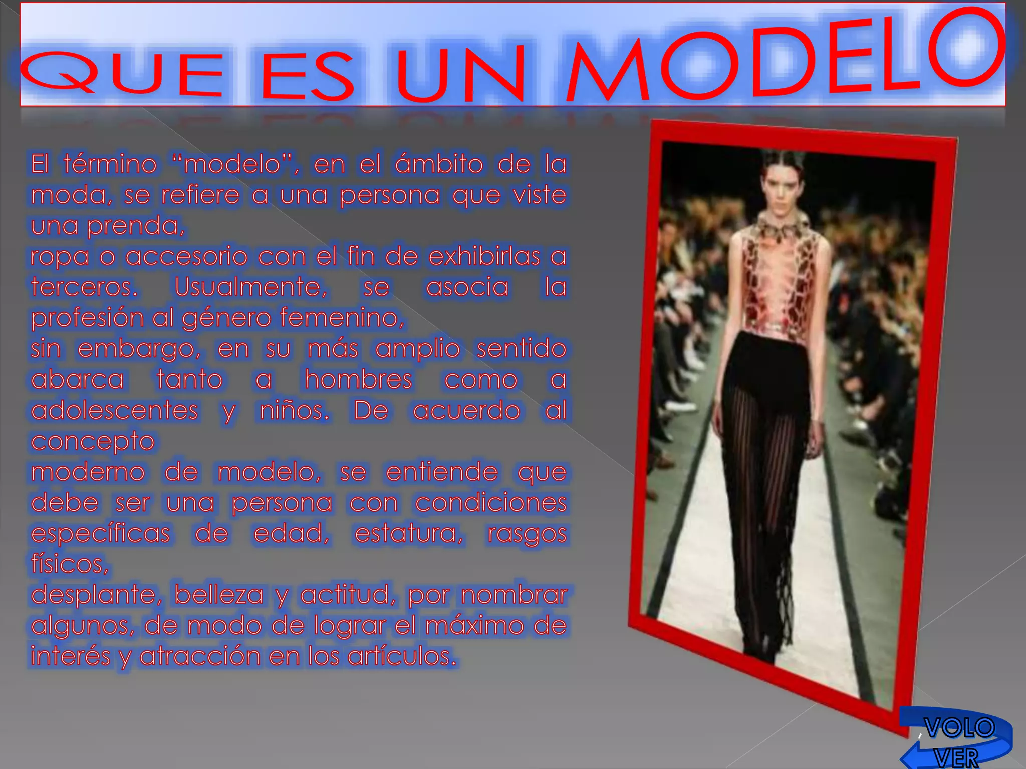 historia del modelaje | PPT