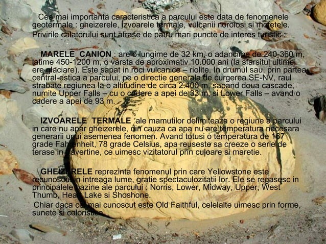 Parcul Yellowstone | PPT
