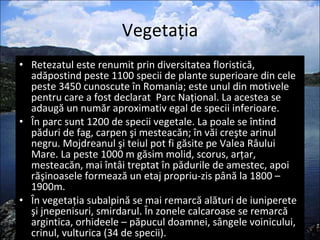 Parcul Naţional Retezat | PPT