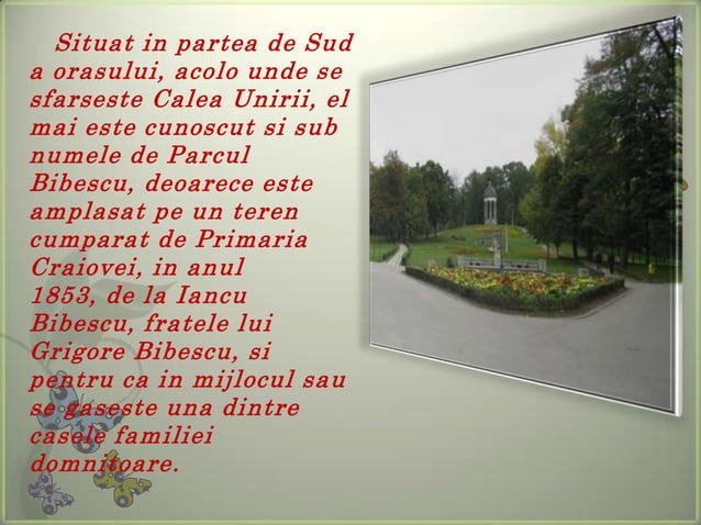 Parcul Romanescu | PPTX