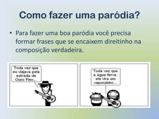 Paródia | PPT
