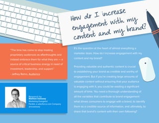 5 Content Engagement Questions Answered | PDF
