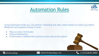 Salesforce Pardot basics | PPTX