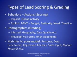 Pardot Lead Scoring Feb 2019 | PPTX