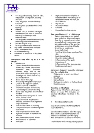 Parecoxib Sodium for Injection Taj Pharma PIL | PDF