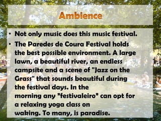 Paredes de coura _festival | PPTX
