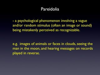 Pareidolia | PPT