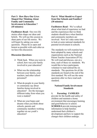 Parent Involvement in Education | PDF