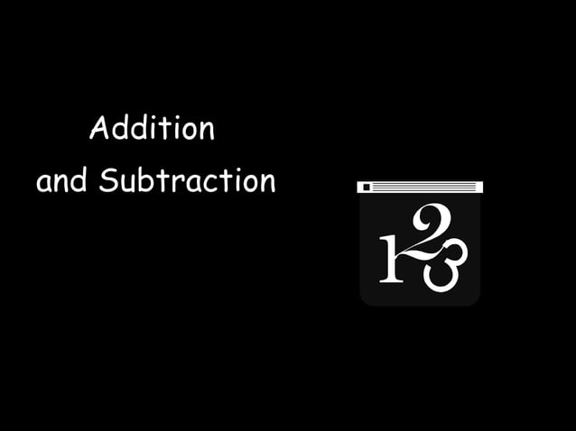 Addition and Subtraction PowerPoint | PPT