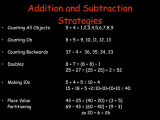 Addition and Subtraction PowerPoint | PPT