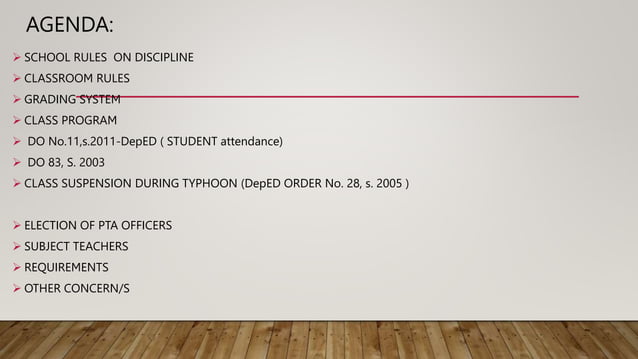 opening parent-orientation 2024-2025.pptx | Secondary Education | Education