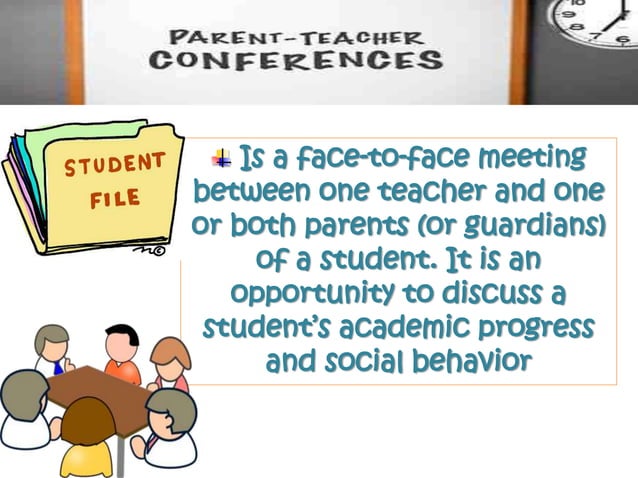 Parent teacher conference | PPTX