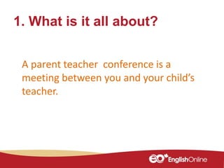 Parent teacher interviews | PPT