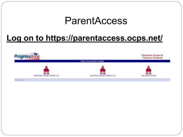 Parent access tutorial progressbook | PPTX | Education
