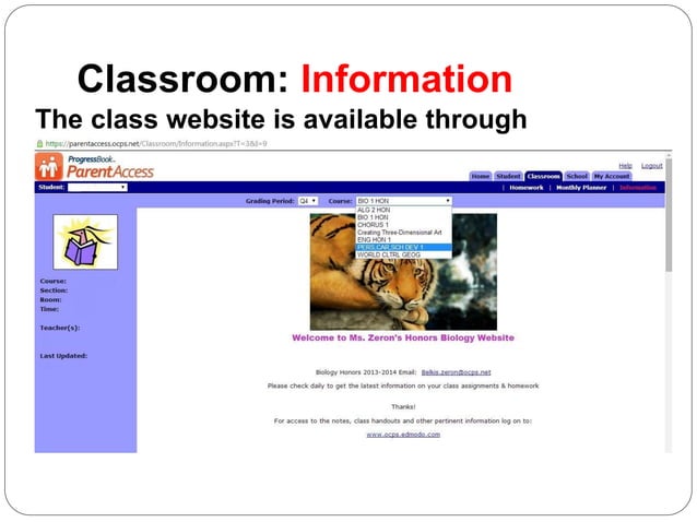 Parent access tutorial progressbook | PPTX