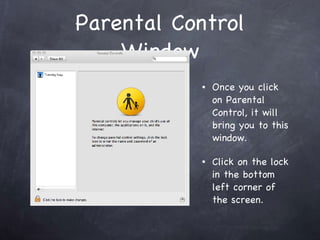 Parental Control Presentation | PPT