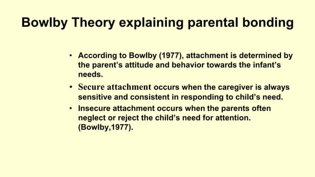 Parental bonding and parent child relationship among tertiary students ...