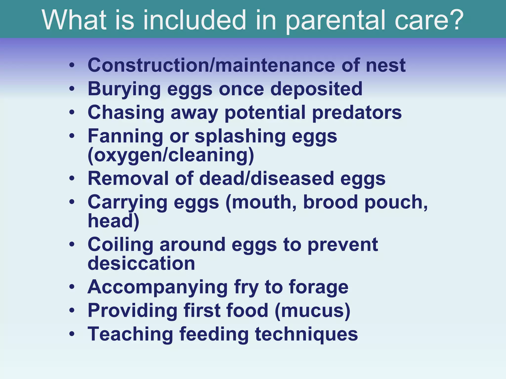 Parental care, and parent-offspring conflict | PDF
