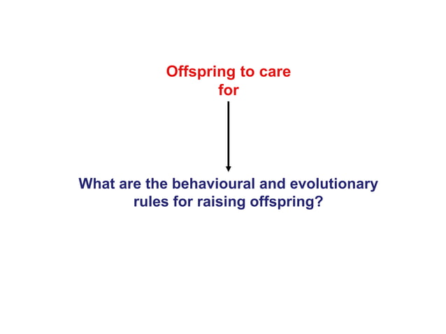 Parental care, and parent-offspring conflict | PDF