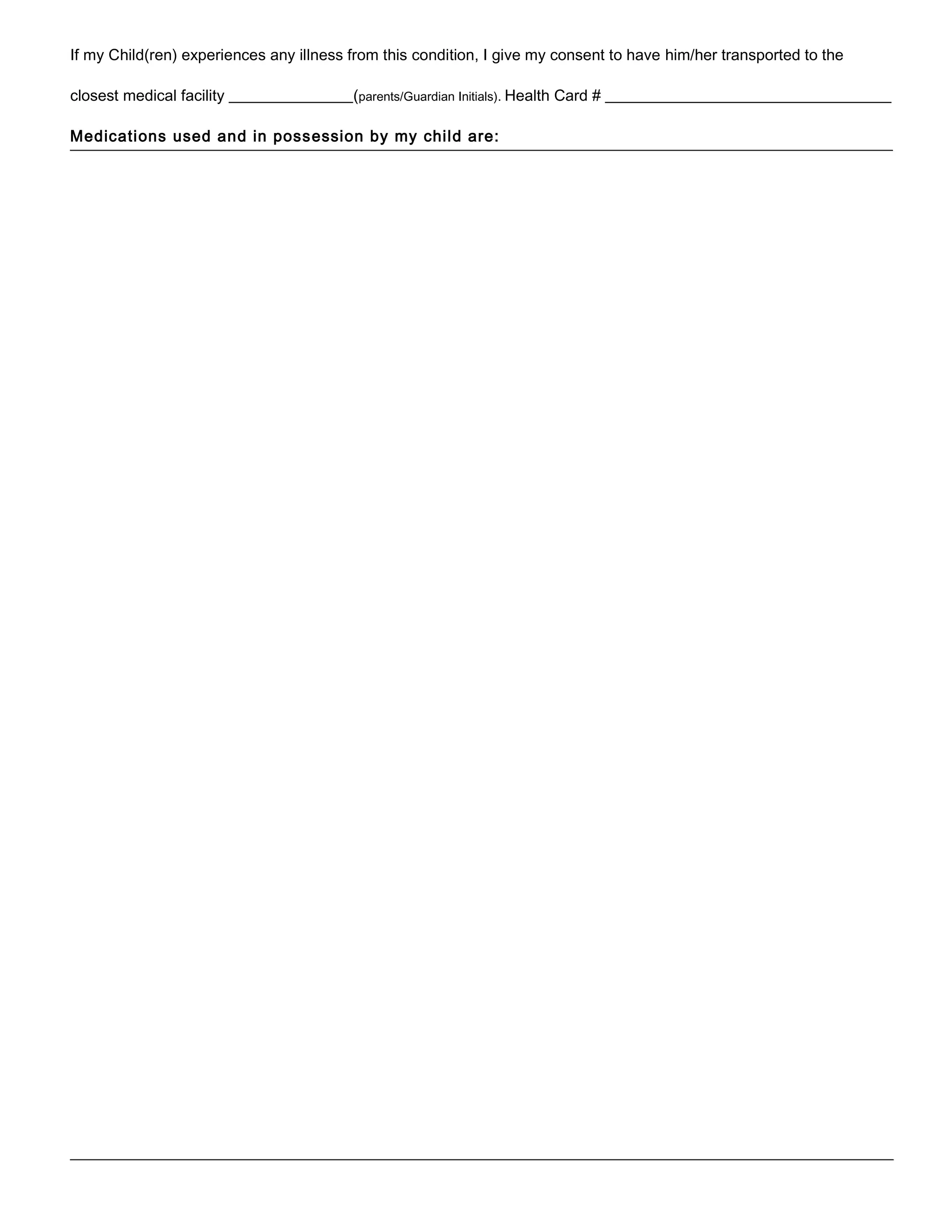 Parental consent form conference 2013 | DOC