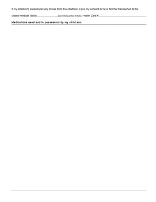 Parental consent form conference 2013 | PDF