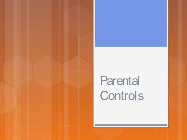 Parental controls | PPT