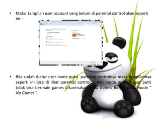 Parental control windows_7[1] | PPT