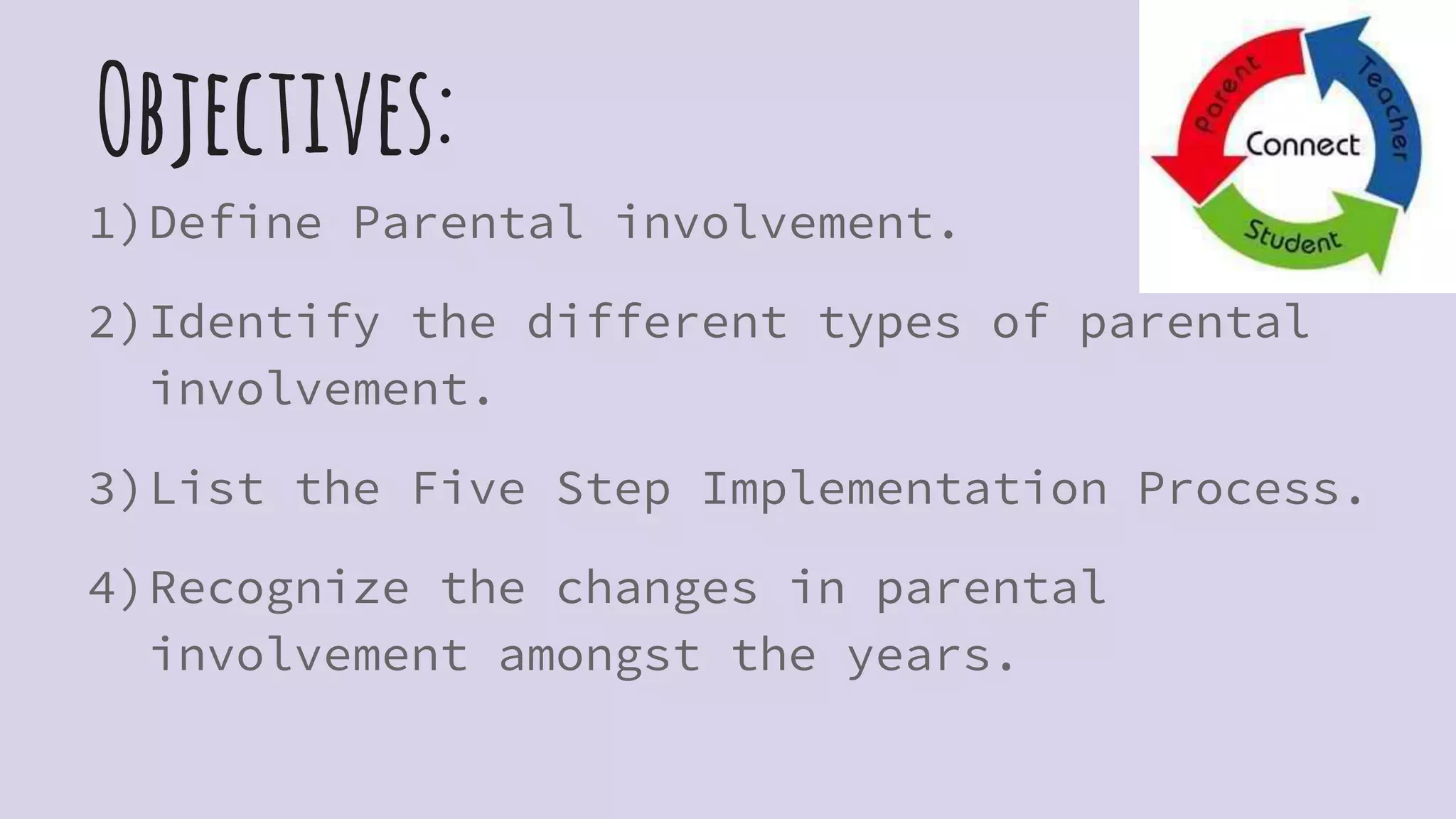 Parental involvement (1) | PPTX