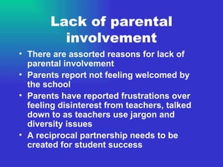Parental Involvement In School Equals Success | PPT