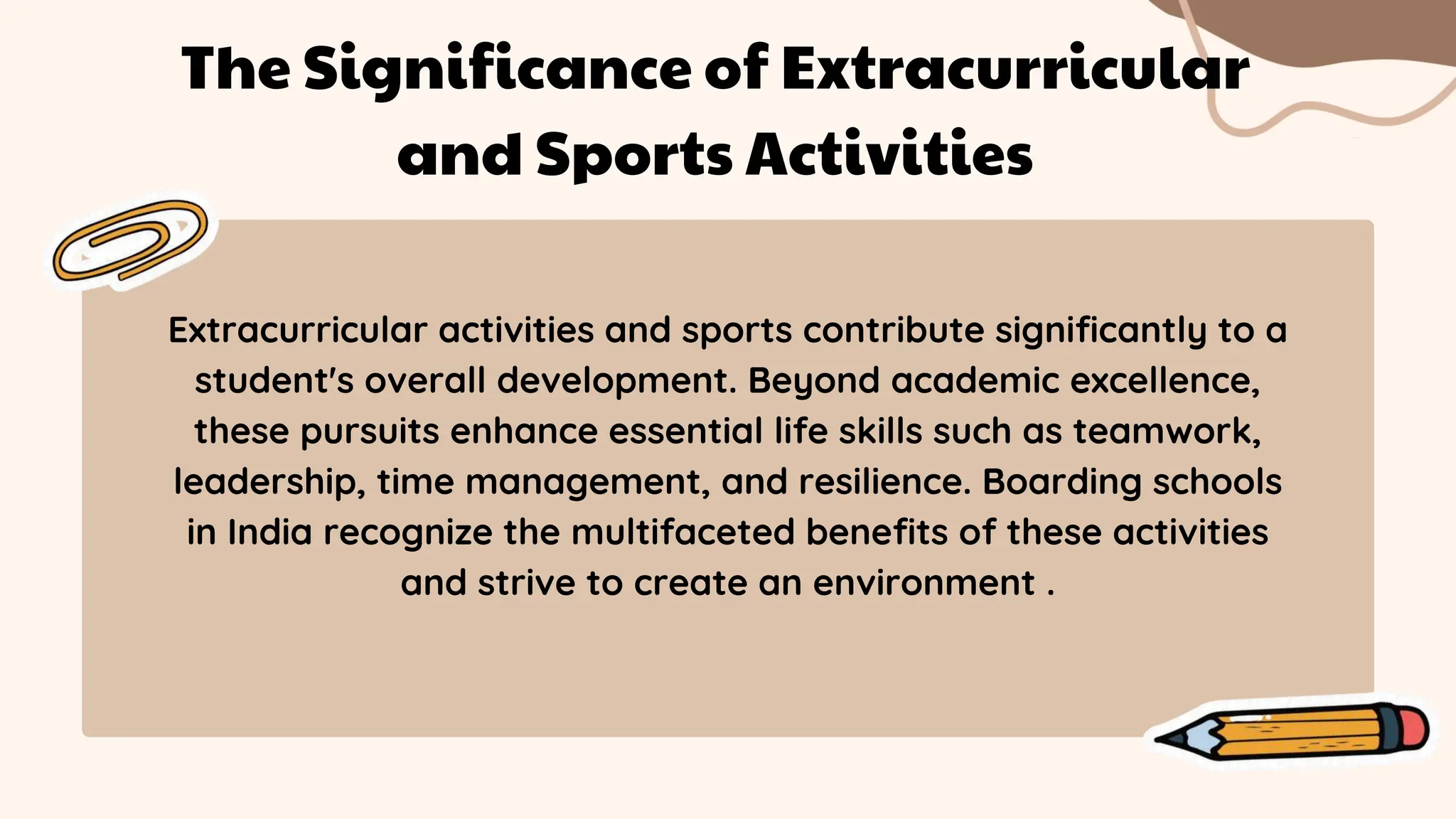 Parental Involvement in Supporting Extracurricular and Sports ...