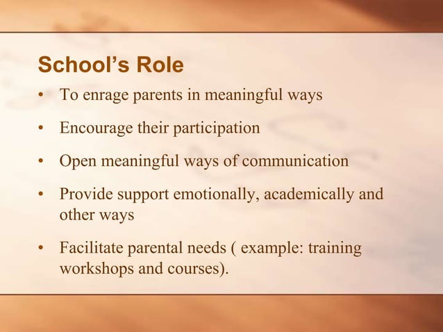 Parental involvement powepoint | PPTX | Parenting | Family and Relationships