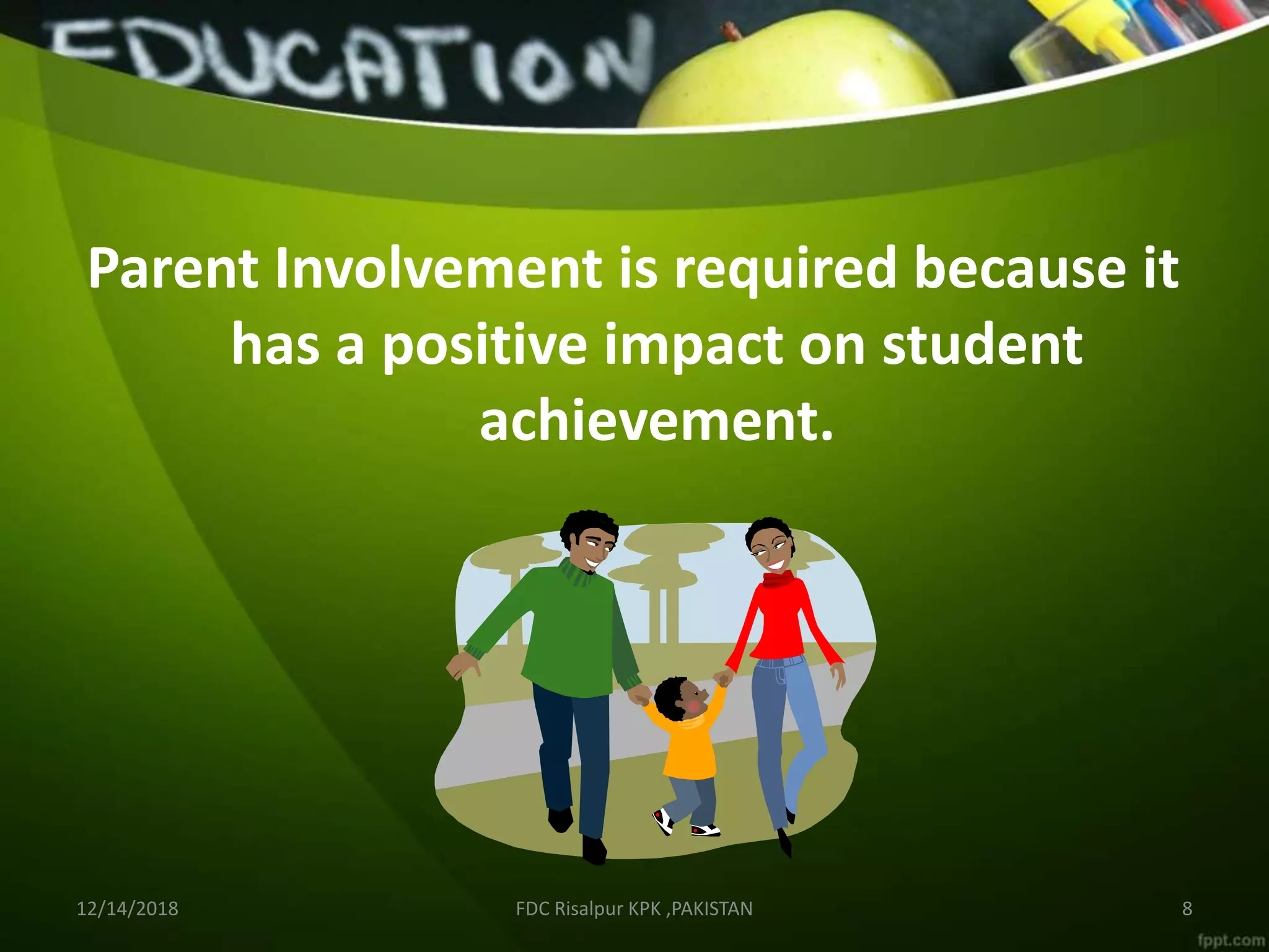 Parental involvement in education | PPTX