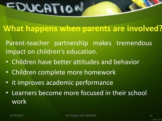 Parental involvement in education | PPTX