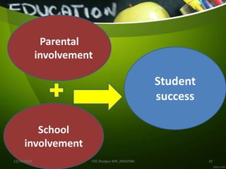 Parental involvement in education | PPTX