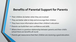 Parental Support In Early Childhood | PPTX