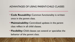 Parent and Child Classes in Object Oriented Programming.pptx