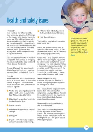 Parent and Toddler Good Practice Guide - MU | PDF