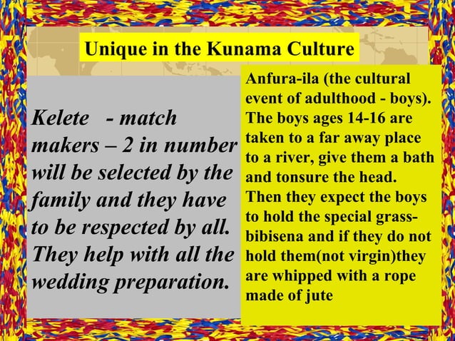 All about the Kunama Culture | PPT