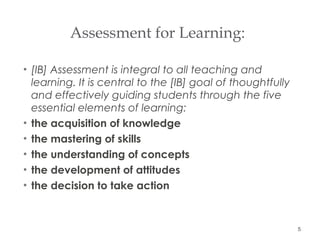 Mesa Middle School MYP Grading Presentation | PPT