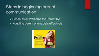 Parent communication log powerpoint | PPTX | Parenting | Family and ...