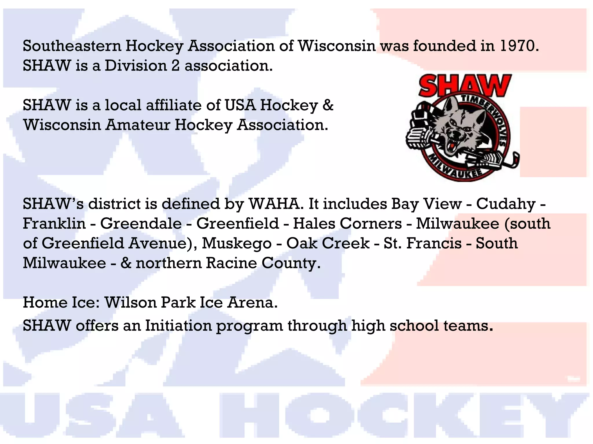 SHAW & USAH Core Values | PPT