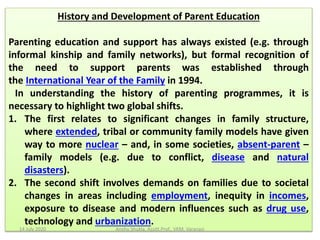 Parent education | PPTX